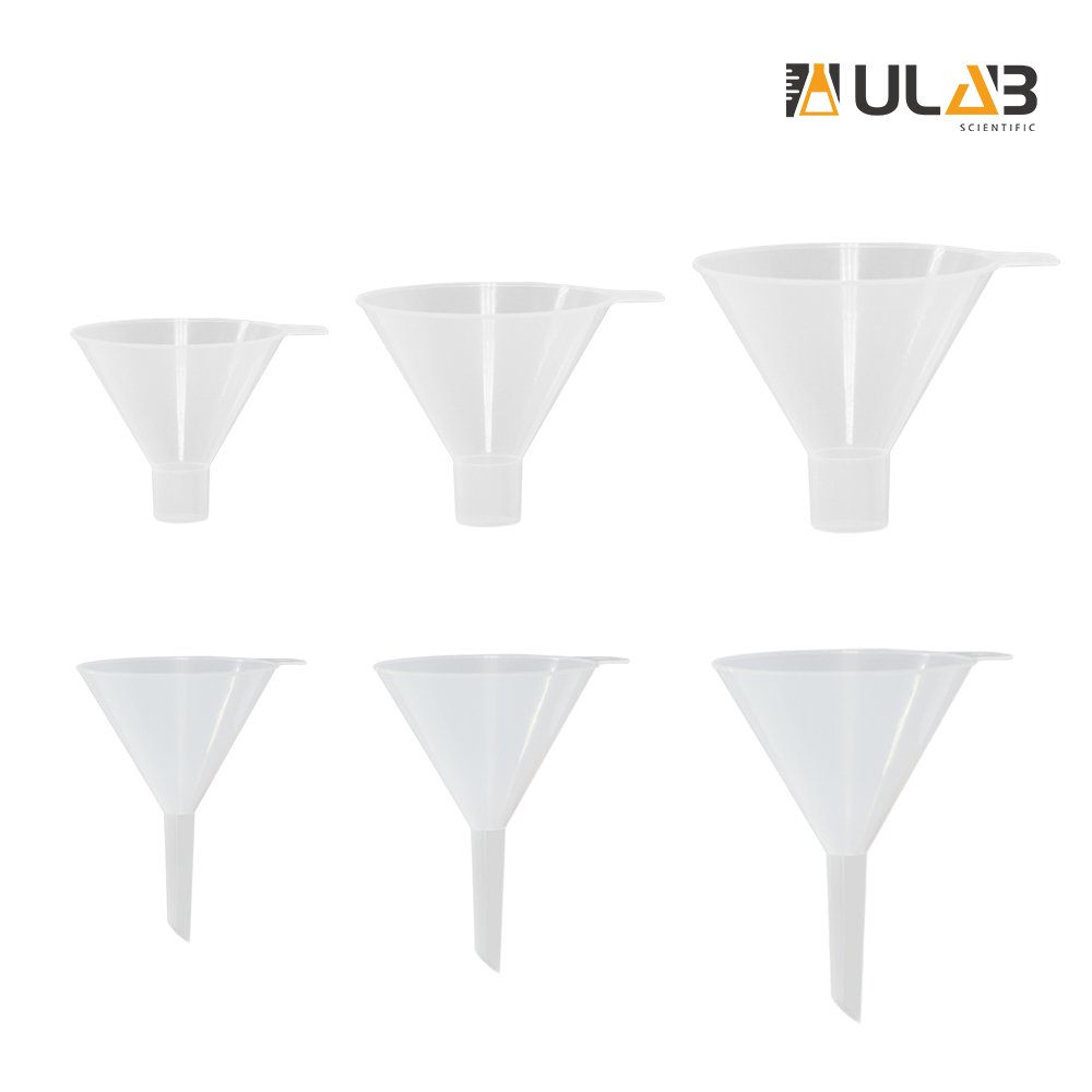 ULAB Scientific Analytical Funnel and Powder Funnel Set, Plastic ...