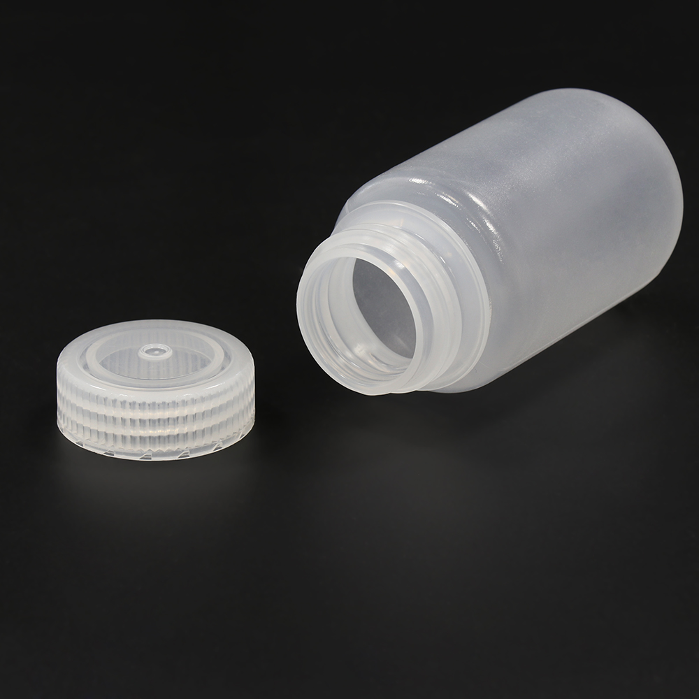 ULAB Scientific Wide-Mouth Plastic Round Bottles and Measuring Scoops ...
