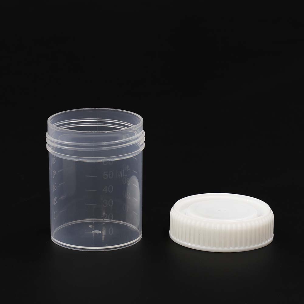 ULAB Scientific Specimen Container Set, Vol.80ml with Molded Graduation ...